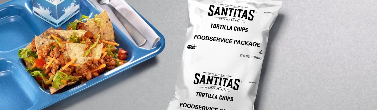 Santitas® tortilla chips | PepsiCo School Source | K-12 Foodservice
