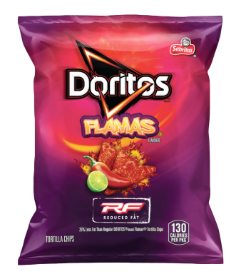 Doritos® Reduced Fat Flamas® Flavored Tortilla Chips - 1oz. | PepsiCo ...