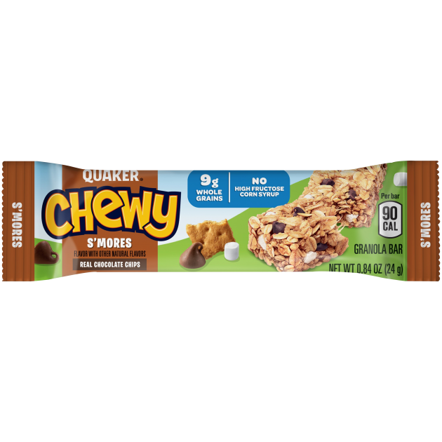Quaker® Chewy Granola Bar S'mores - .84oz. | PepsiCo School Source | K ...